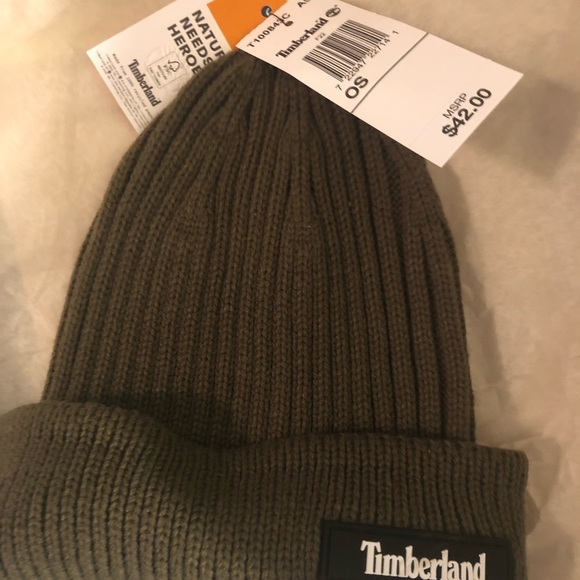 Timberland | Accessories | Bnwt Timberland Hat Army Green 0 Acrylic ...